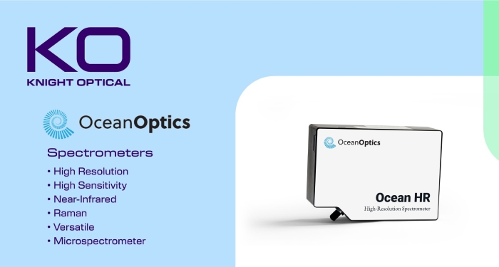 Knight Optical Expands Portfolio with Ocean Optics Spectrometers